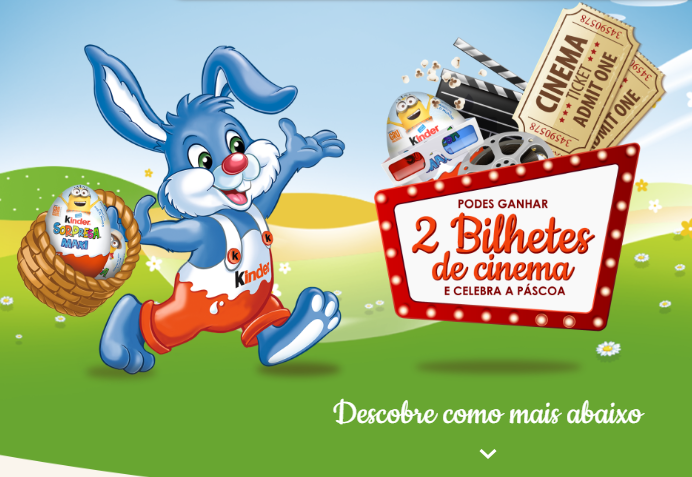 Passatempo Kinder e Continente - Poupe Tostões com Cupões