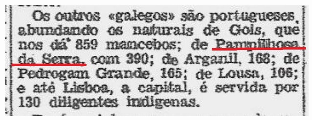 OS "GALEGOS" DE LISBOA - aguadouro