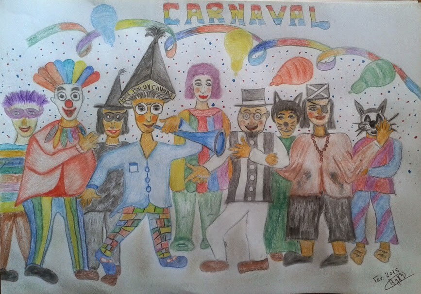 Sábados com arte (121) - CARNAVAL - Arte por um Canudo (Blog do Agostinho)