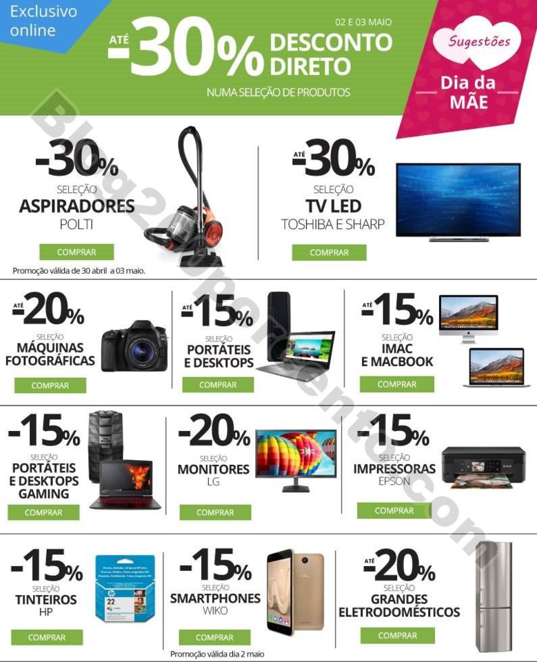 Antevisão Promoções extra RADIO POPULAR dia da Mãe - 2 e 3 maio - Blog ...