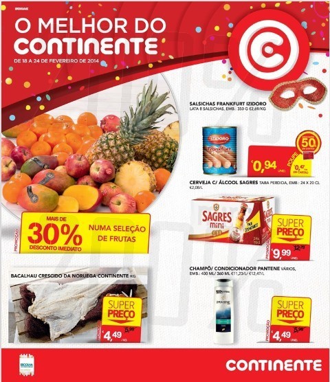 Novo Folheto | CONTINENTE | de 18 a 24 fevereiro - Online - Blog 200 ...