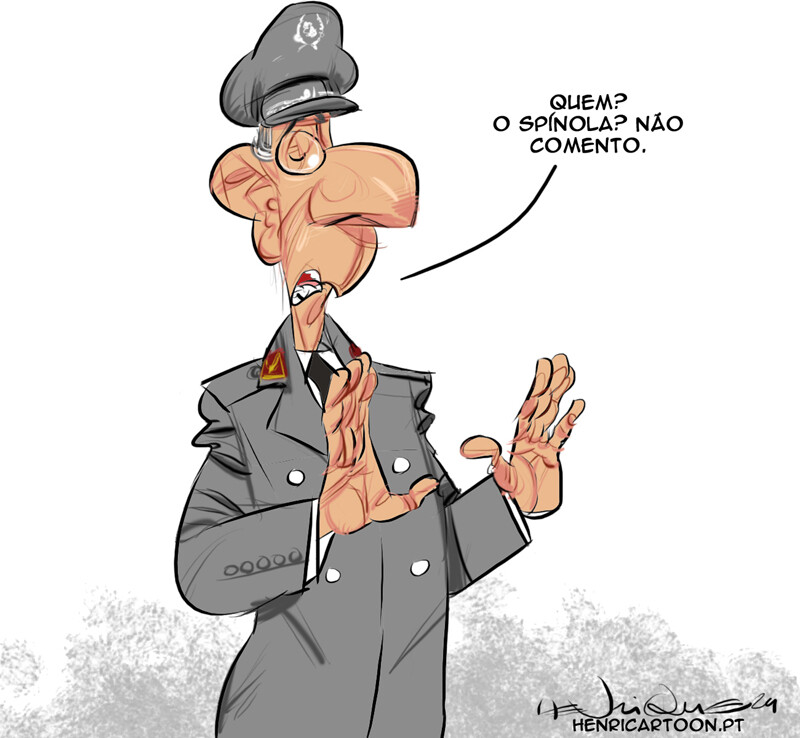 O general - HenriCartoon